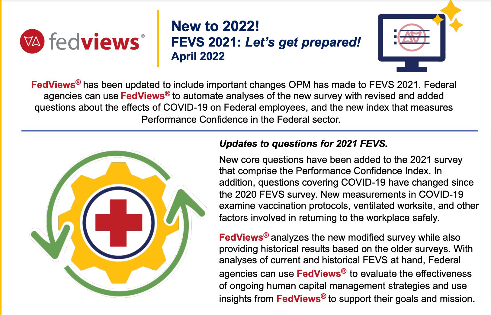 New to 2022! FEVS 2021: Let’s get prepared! | GovStrive